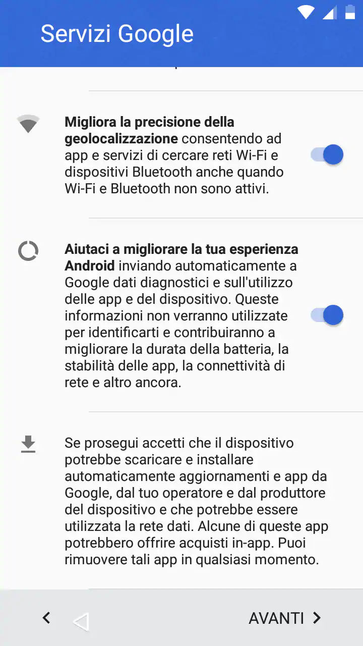 Come configurare il nuovo smartphone Android | Teknozone